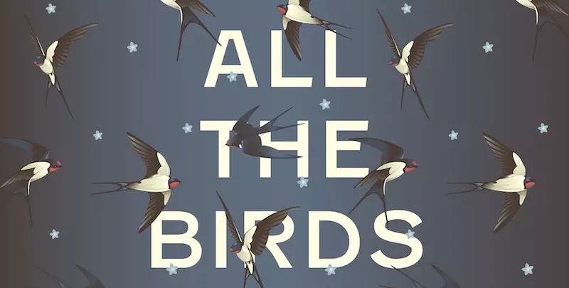 Fünf Bücher mit Vögeln im Titel
