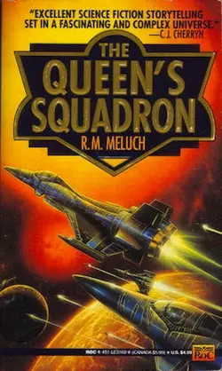 与怪物共眠：同性恋折磨者、不朽统治者和超光速战斗机：R.M. Meluch的女王中队