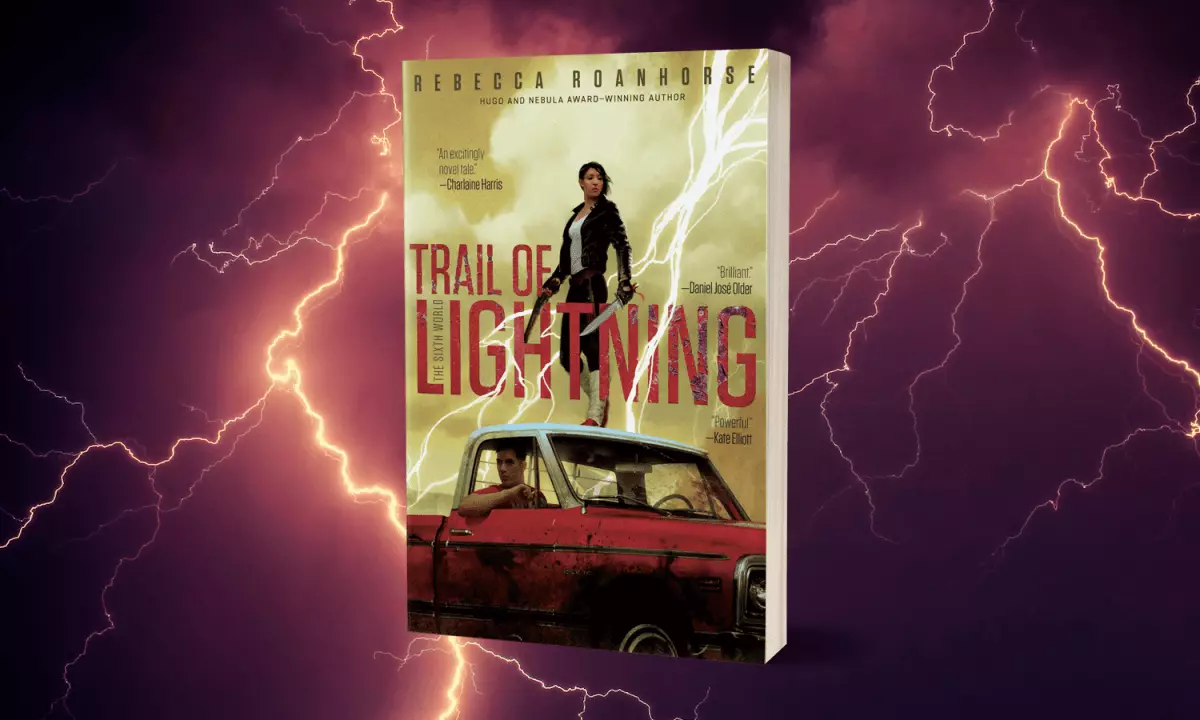 Hugo Kollig: Rebecca Roanhorse se Trail of Lightning is 'n aksie-avontuur met ingewikkelde diepte