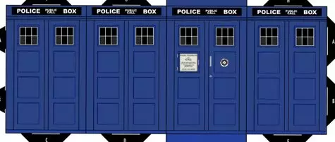 Làm giấy TARDIS của riêng bạn