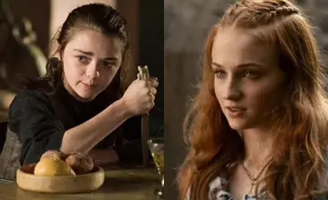 Ženy v Game of Thrones: Arya a Sansa Stark