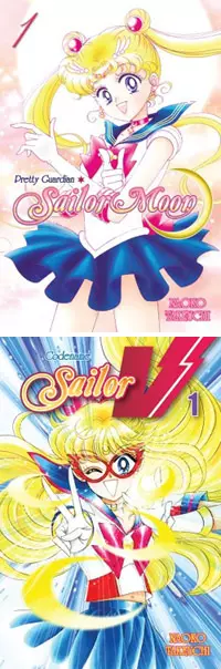 소녀 슈퍼 히어로: 코드명 Sailor V #1 및 Pretty Guardian Sailor Moon #1