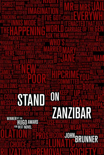 The Cover Process for Stand on Zanzibar av John Brunner 37151_4