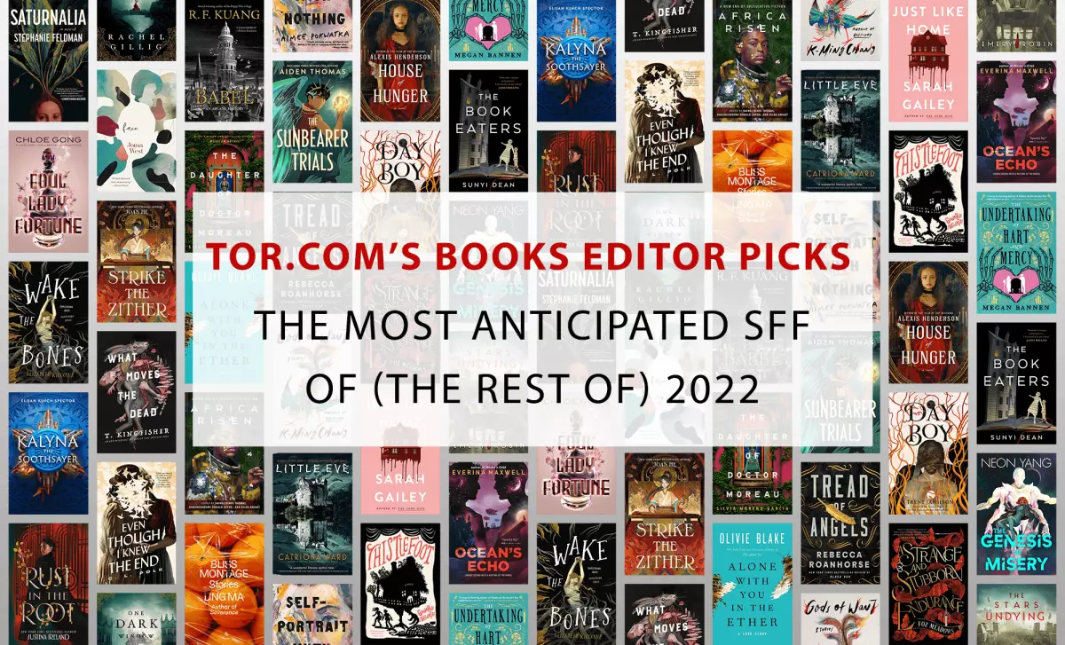 أكثر 30 كتابًا من كتب SFF المتوقعة لبقية عام 2022