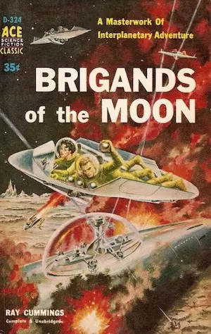Piratët bezdisshëm dhe proza e purpurt: Brigands of the Moon nga Ray Cummings