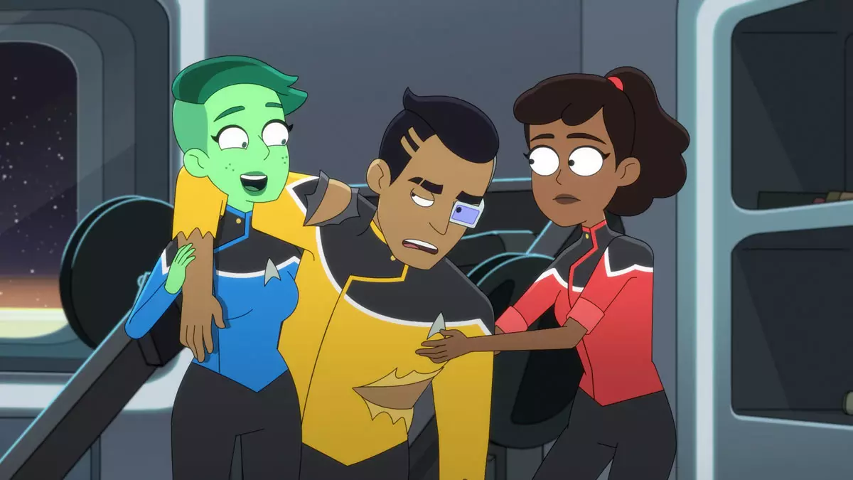 Shirts Dzvuku neHelmet hombe - Star Trek: Yezasi Decks: "The Spy Humongous"