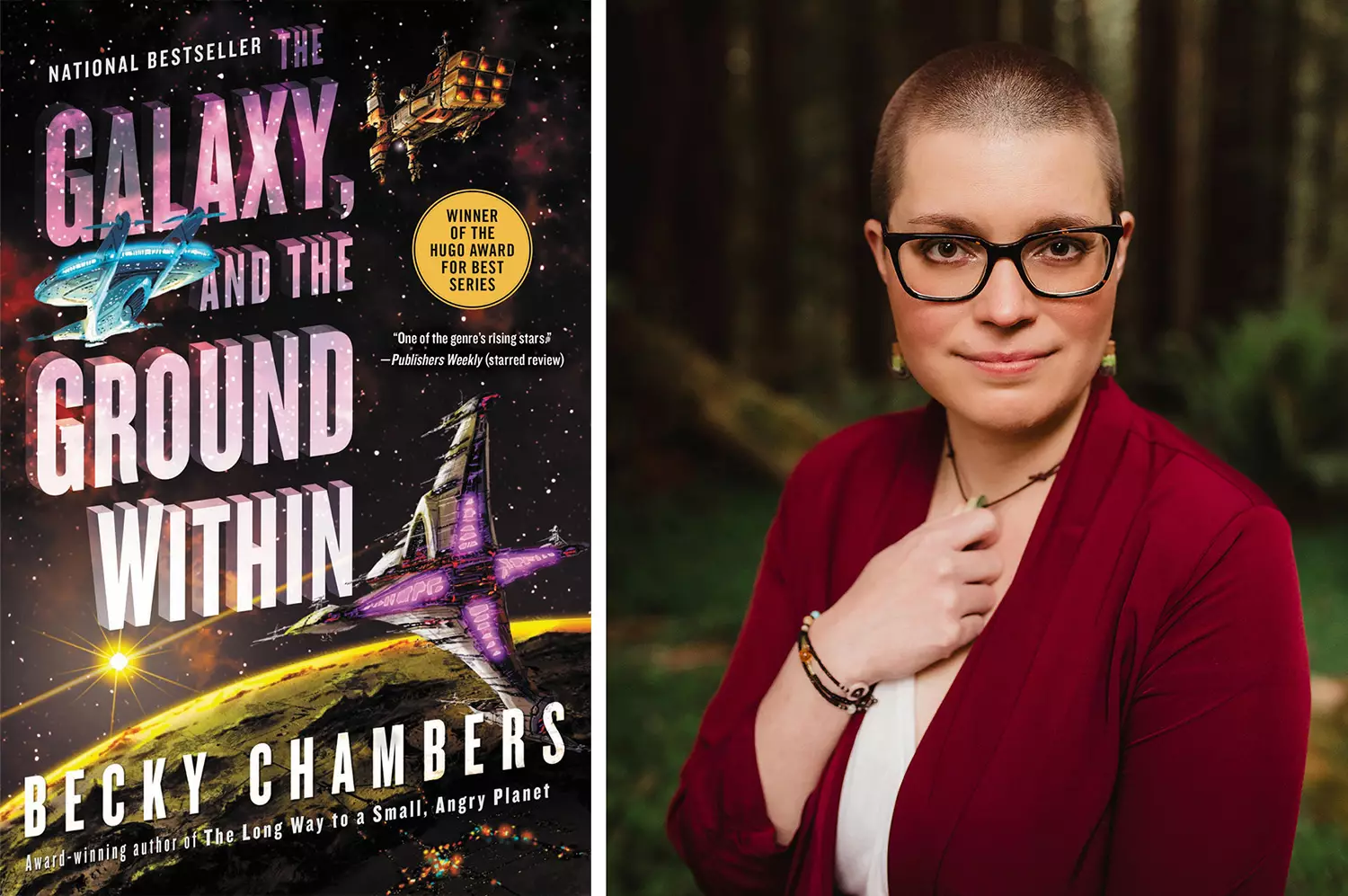 Embrace a Hopepunk Future in The Galaxy, and the Ground Within av Becky Chambers
