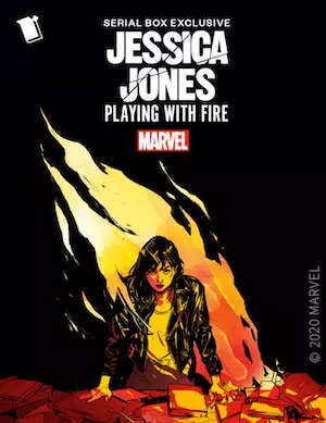 Jessica Jones: Ti ndun pẹlu Fire Serial Box Oniyalenu adarọ ese