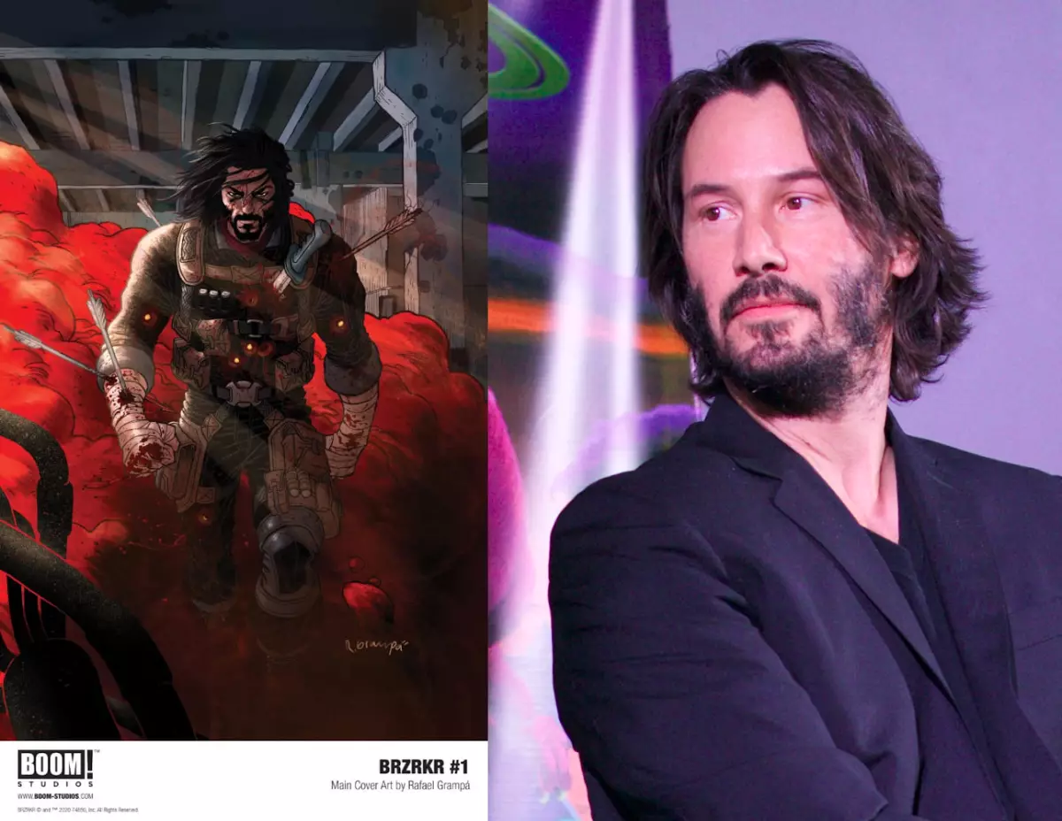 Keanu Reeves’ tegneseriedebut handler om en halvguds udødelig kriger som ser akkurat ut som ham