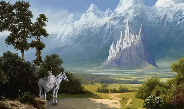 Märecher aus Topographic Beleriand: Gondolin, Galadriel, an d'Gate vu Sirion