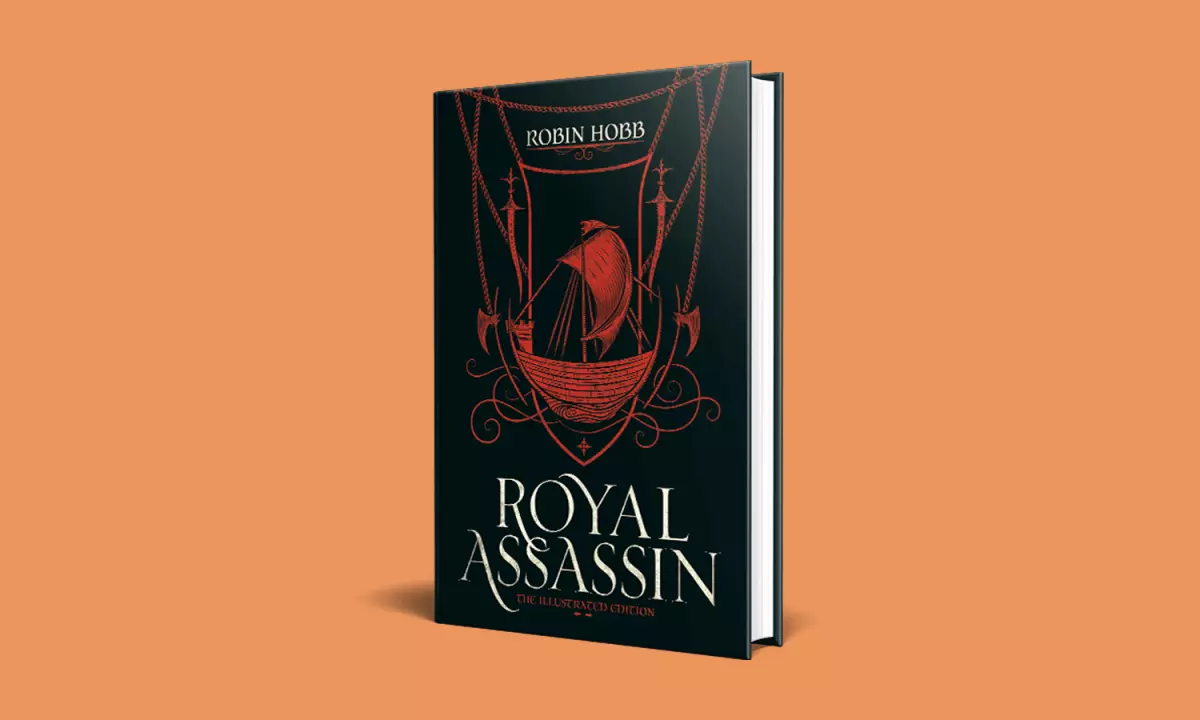 Zahao ny zavakanto tsara tarehy avy amin'ny fanontana sary an'i Robin Hobb's Royal Assassin