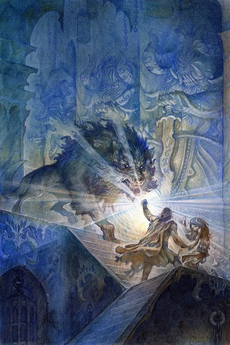 Artis Justin Gerard di Tolkien, Ilustrasi Zaman Keemasan, Buaya Mulia dan Sayap Balrog 5502_1
