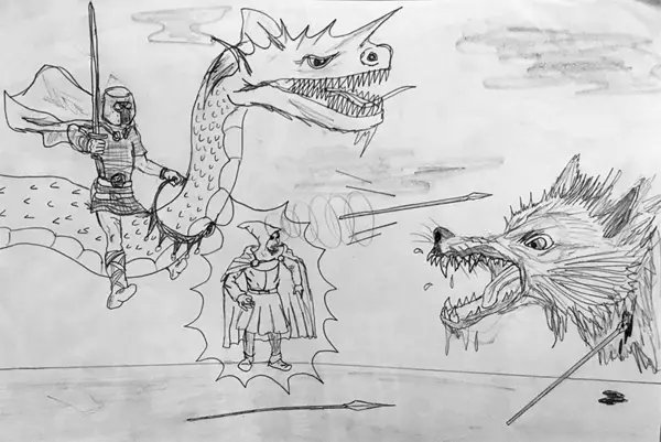 Artis Justin Gerard di Tolkien, Ilustrasi Zaman Keemasan, Buaya Mulia dan Sayap Balrog 5502_5