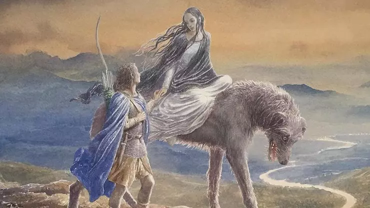 Beren og Lúthien og ekki-svo-litli hundurinn þeirra líka