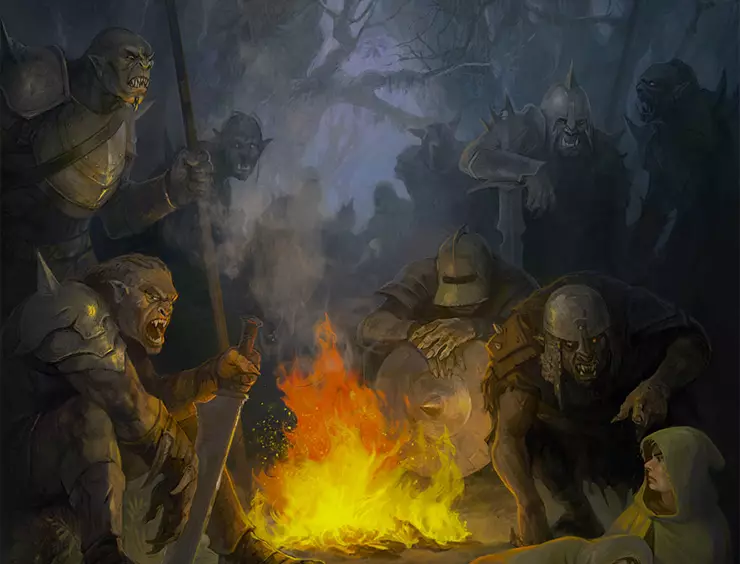 Orcs Tolkien: Bolg, Shagrat, agus muintir Maggot Mordor