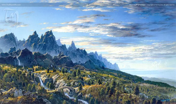 Happy Little Ents: The Middle-earth Landscapes of Artist Ted Naismith 577_4