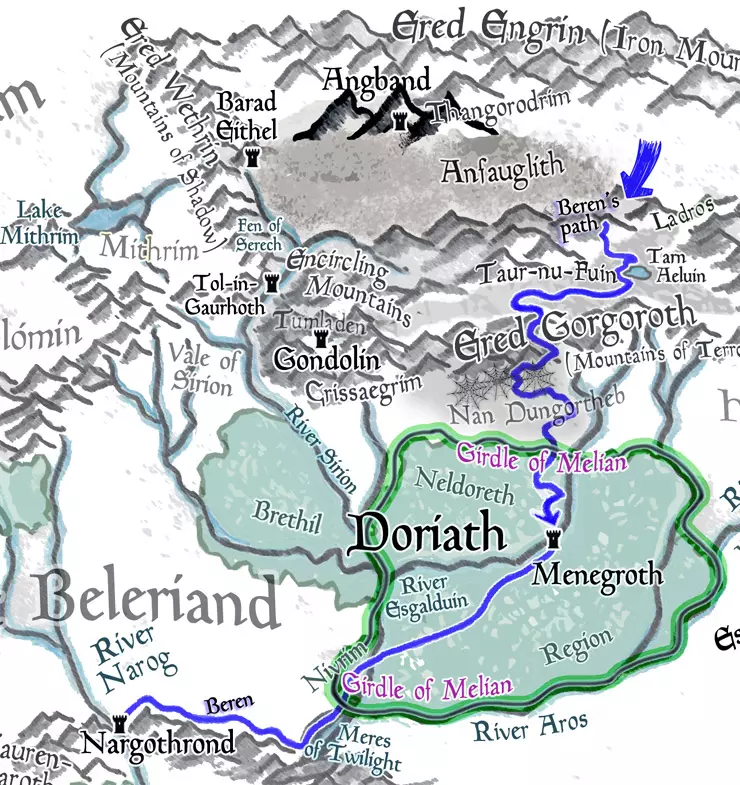 An Affair To Long Remember: Beren the Mortal og Lúthien the Elfmaid 600_6