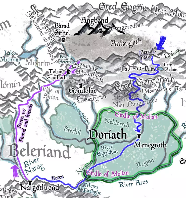 An Affair To Long Remember: Beren the Mortal og Lúthien the Elfmaid 600_8