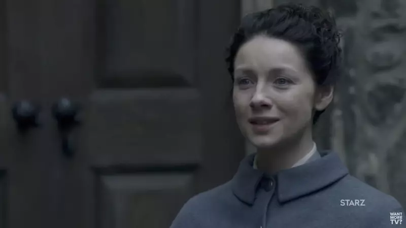 Claire soek Jamie in New Outlander Seisoen 3 lokprent
