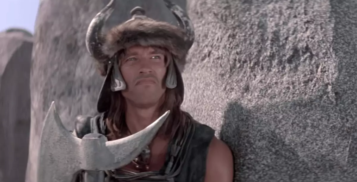 De briljante dûbelsinnigens fan Conan de Barbarian's "Riddle of Steel"