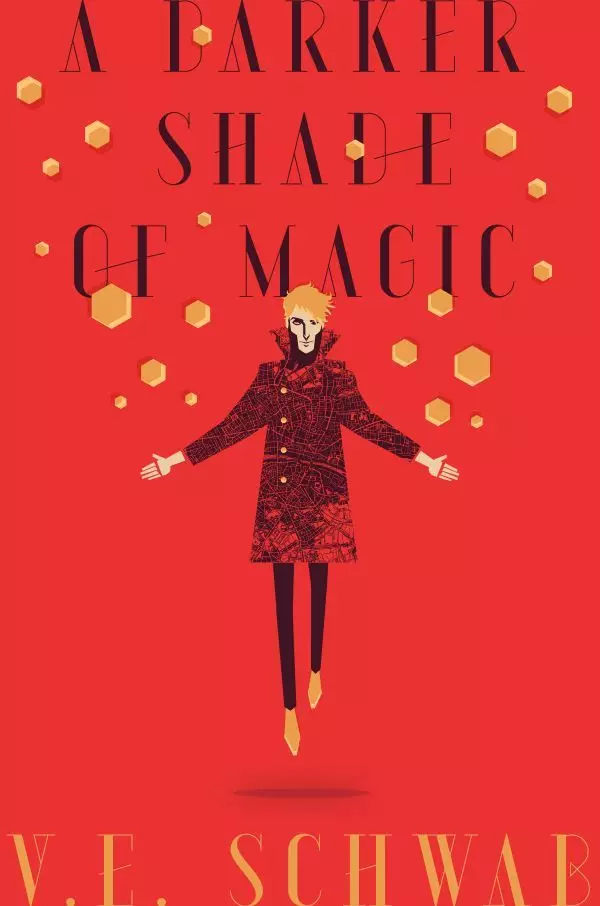 В.Е. Schwab A Darker Shade of Magic насловната страница на Will Staehle