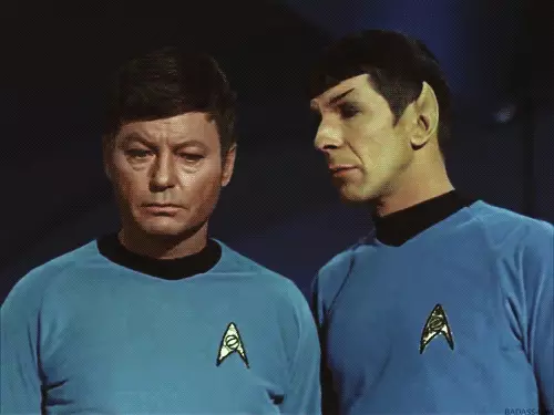 McCoy, Spock, oogrol