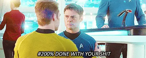 McCoy, Kirk, Karanlığa