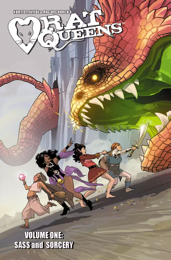 Rat Queens đặt "Bữa tiệc" trong "Bữa tiệc phiêu lưu"