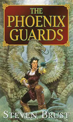 Mi petas nenion alian dum unu horo: The Phoenix Guards de Steven Brust