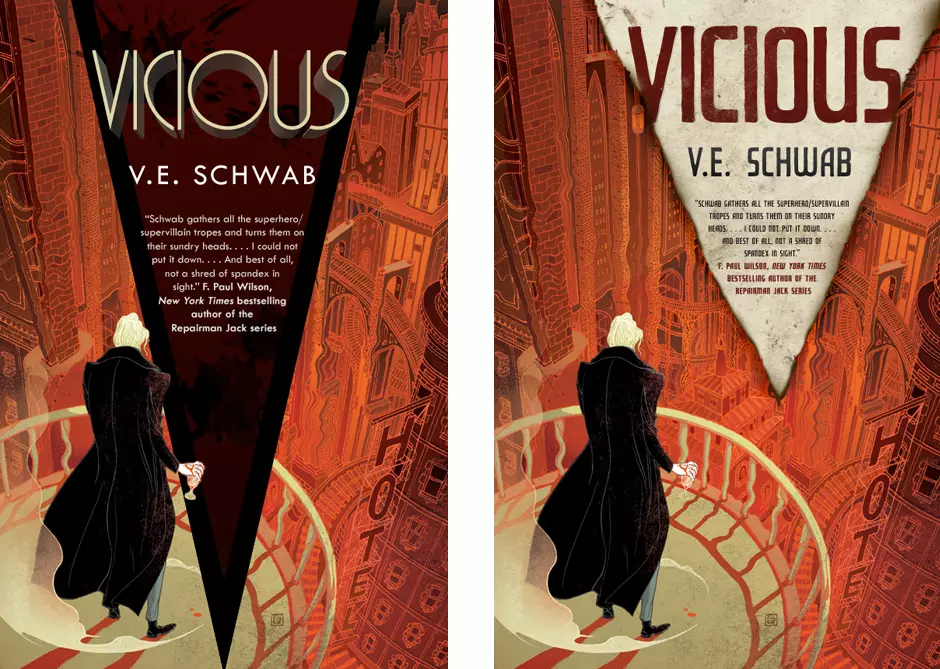 V. E. Schwab's Vicious-এর কভার চিত্রিত করা 69479_4