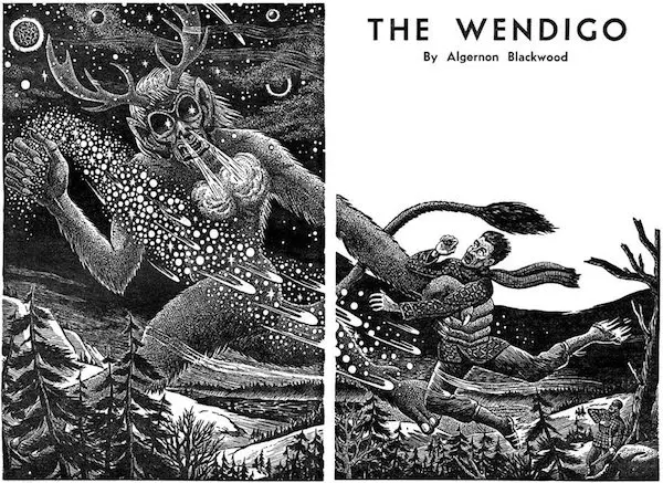 Thoreau-k izendaezina ezagutzen du: Algernon Blackwood-en "The Wendigo"