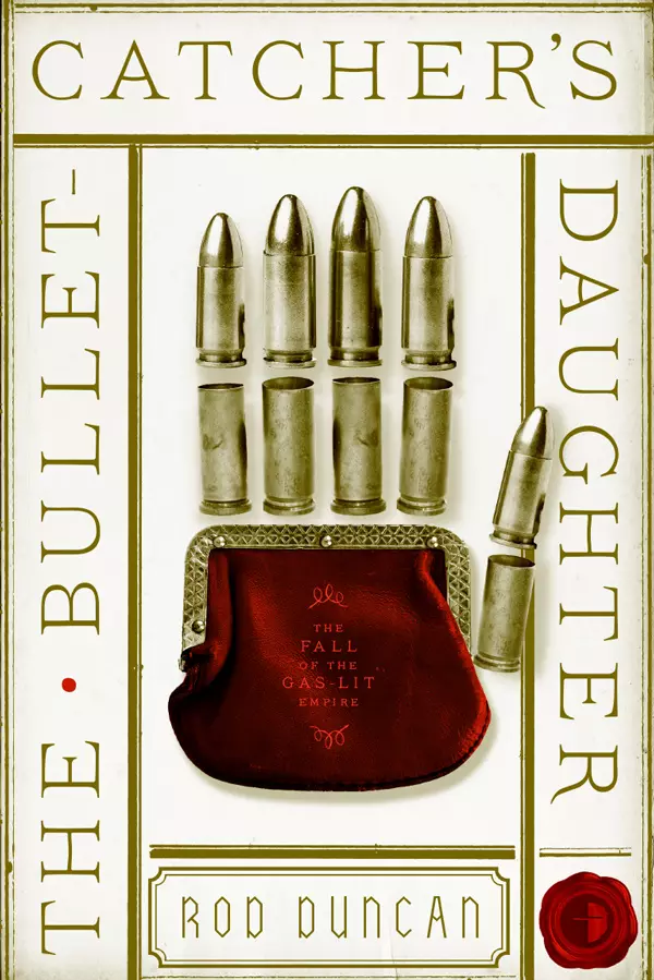 Celf Clawr Will Staehle ar gyfer Merch The Bullet-Catcher