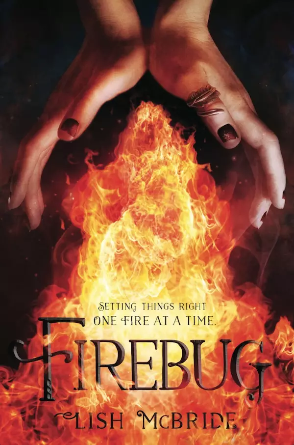 Cover Reveal foar Lish McBride's Firebug