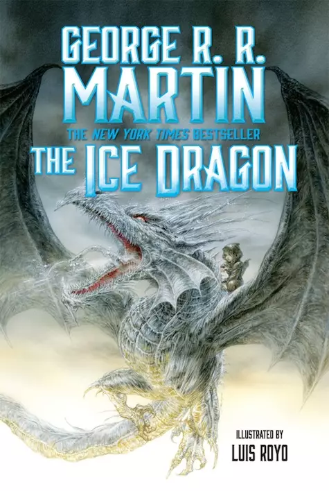 Duke zbuluar kopertinën përfundimtare intensive për The Ice Dragon të George R. R. Martin 71058_2