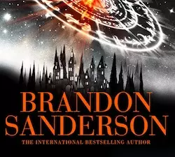 Seni Sampul Inggris Baru untuk The Rithmatist karya Brandon Sanderson