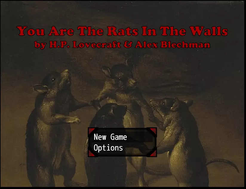 共食いをするのは非常に間違っている: アレックス・ブレックマンの「You Are the Rats in the Walls」ビデオゲーム
