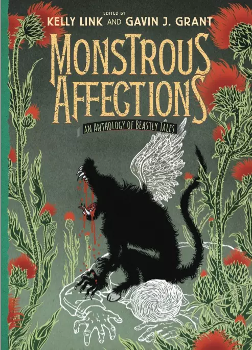 I-Yuko Shimizu's Cover Art for Monstrous Affections: An Anthology of Beastly Tales