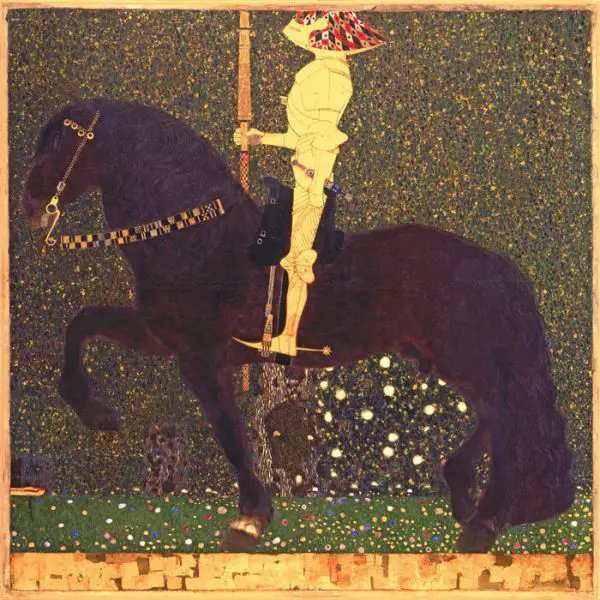 Gustav Klimt, Der goldene Ritter