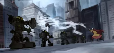 Republic City is Burning: The Legend of Korra: 