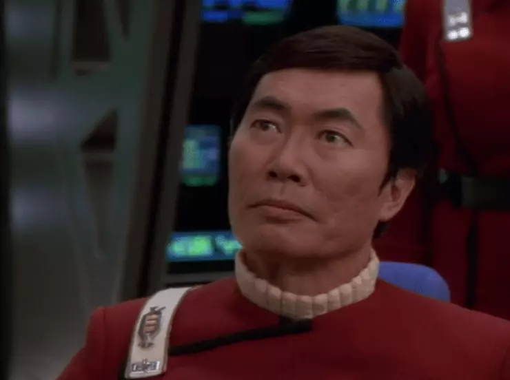 George Takei som kaptajn Sulu
