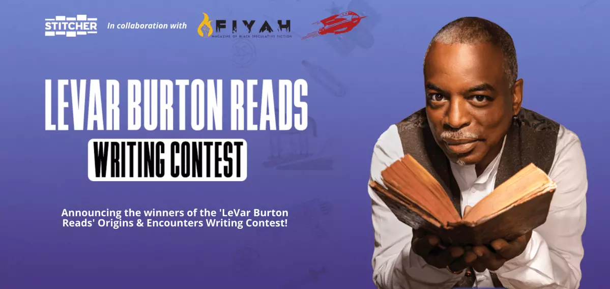 Revele Finalis yo nan LeVar Burton Reads Writing Contest la