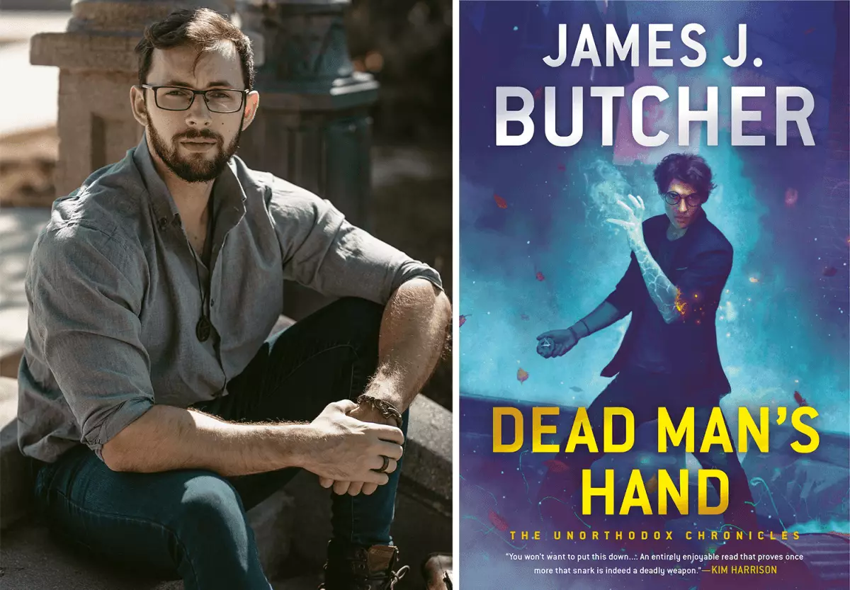 Odhalenie ruky mŕtveho muža, debutový román od Jamesa J. Butchera
