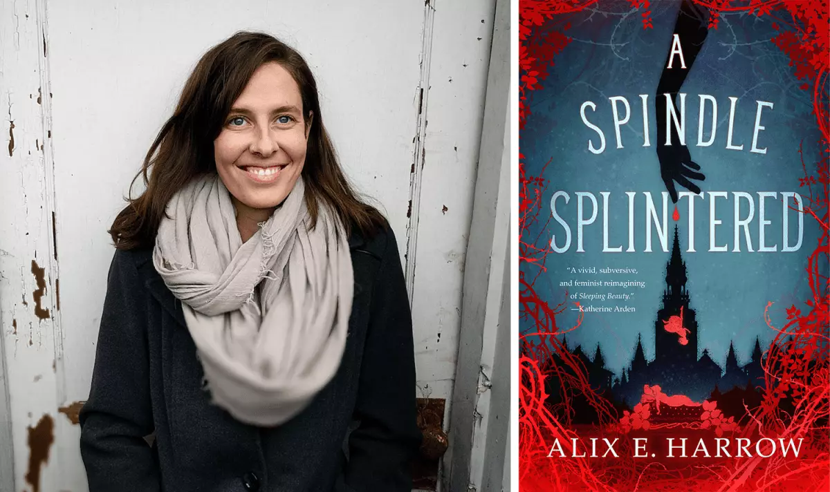 Revealing A Spindle Splittered by Alix E. Harrow