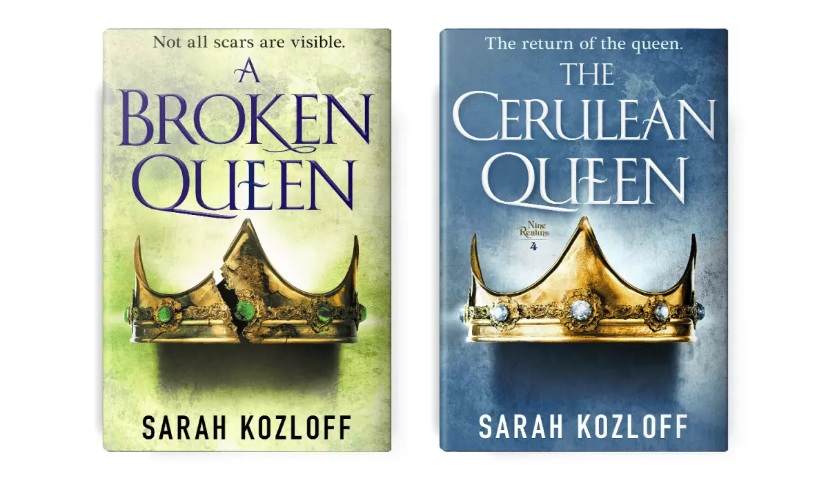 The Return of the Queen: A raíña rota de Sarah Kozloff e A raíña cerúlea