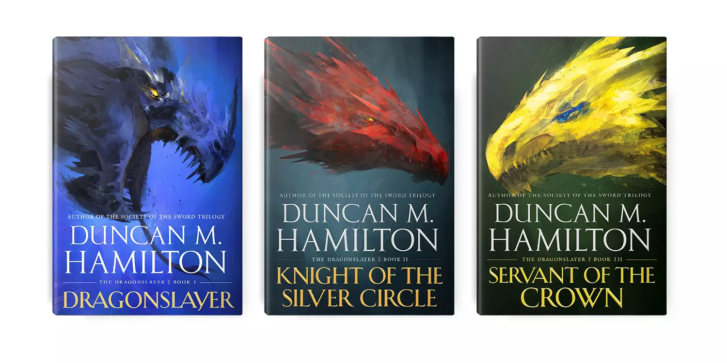 Heroisk fiktion i en tidsalder af konflikt: Duncan Hamiltons Servant of the Crown and the Dragonslayer-trilogien