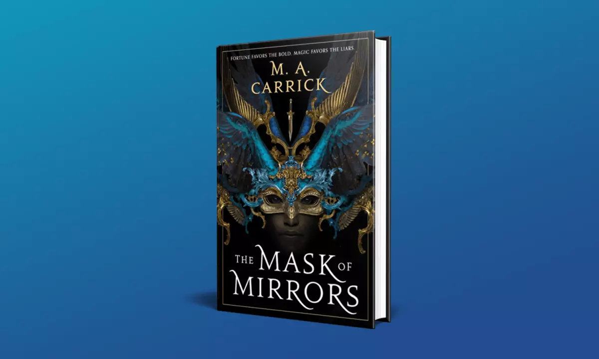 A Glittering Caper- M.A. Carrick ၏ Mirrors ၏မျက်နှာဖုံး