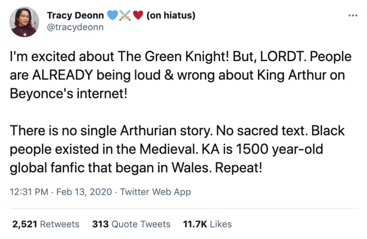All King Arthur Retelling ass Fanfic iwwer wien Legendär gëtt 8849_1