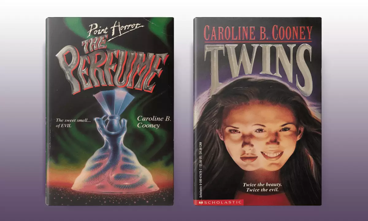 Ew ne Ez bûm: Duos û Doppelgangers di Caroline B. Cooney's The Parfume and Twins