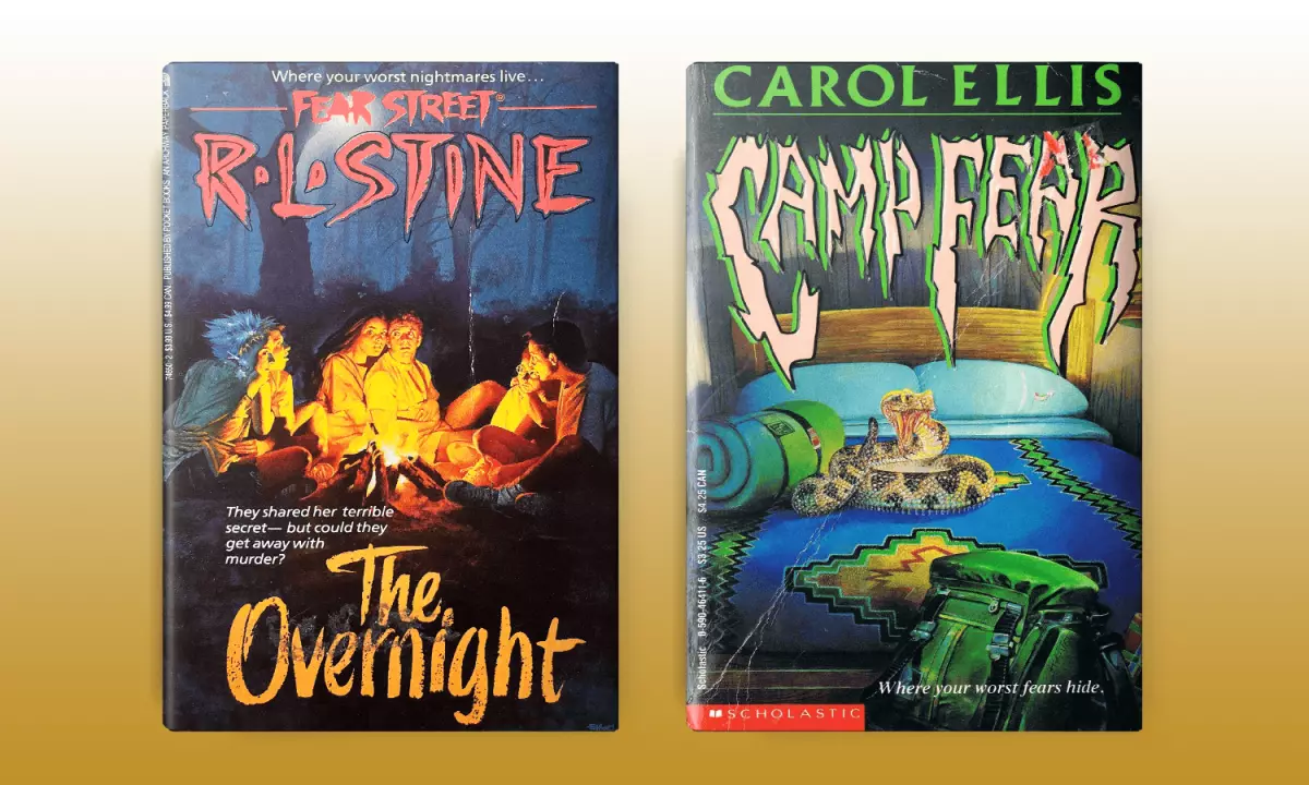 Divjina in preživetje v R.L. Stine The Overnight in Carol Ellis Camp Fear