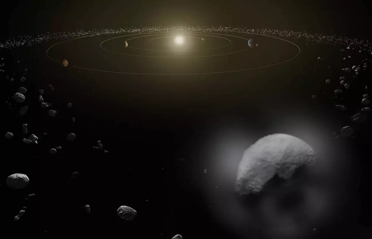 Lîstikek Keviran: Pênc Romanên ku di Kemberên Asteroidê de Dicivin